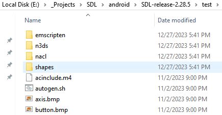 How To Build A SDL2 Application For Android Using Command Line SDL