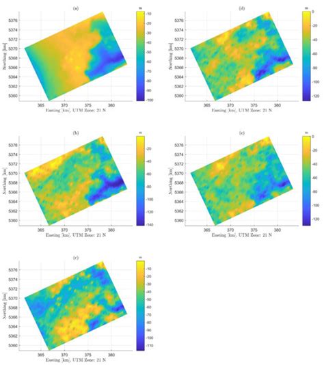 Remote Sensing Free Full Text On The Feasibility Of Seafloor Topography Estimation From