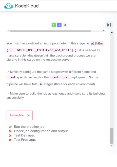 Jenkins Final Project Errors Jenkins Kodekloud Devops Learning
