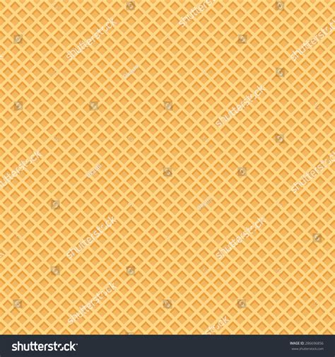 Wafer Pattern Vector Illustration Stock Vector Royalty Free 286696856