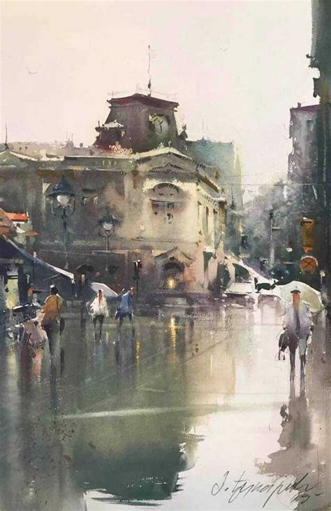 Dusan Djukaric Watercolor Alchemy Brushing Emotions Onto Paper Canvases