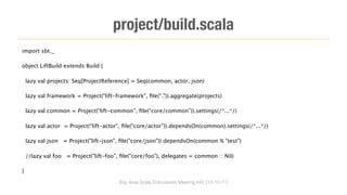 Simple Build Tool Introduction Ppt