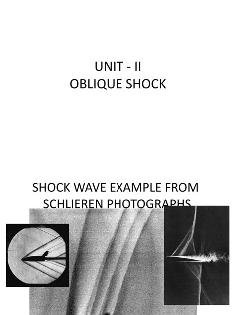 Analysis Of Oblique Shock Waves And Their Relationships In Supersonic