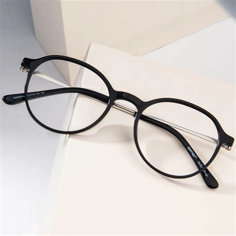 Round Black Eyeglasses
