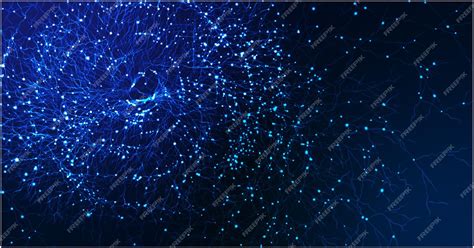 Premium Vector Neural Net Structure Neuron Network Digital Artificial