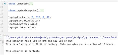 python inheritance — tutorialbrain