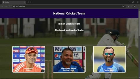 Webdevelopment Css Codingjourney Indiancricketteam Learningbydoing