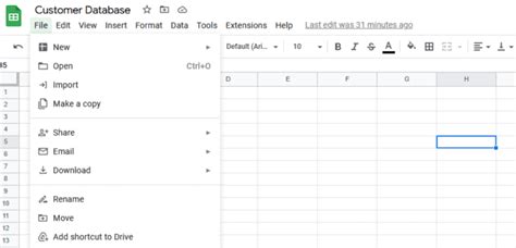 How To Use Google Sheets As A Database Methods
