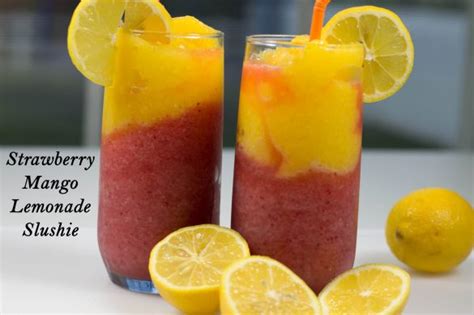 Strawberry Mango Lemonade Slushie Shes Got Flavor