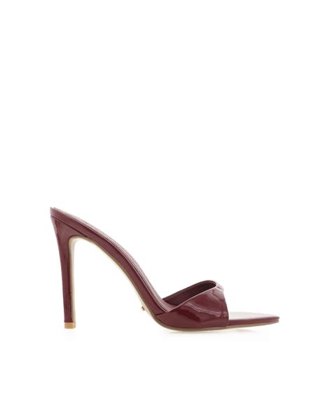 Quinby Cherry Red Patent Billini