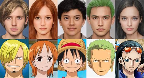 One Piece Quoi Ressemblent Les Personnages Dans La Vie R Elle