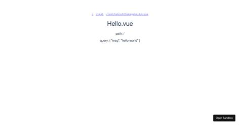 Vue Router 怎么做到页面跳转时都带着同样的query参数 Codesandbox