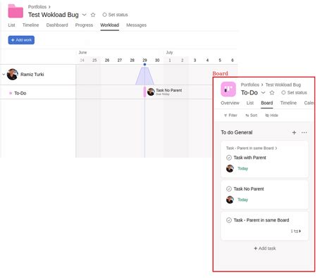 Workload Doesn T Show Tasks That Have A Parent Task Closed Asana