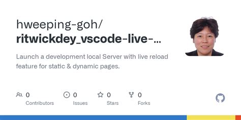 Github Hweeping Gohritwickdeyvscode Live Server Launch A Development Local Server With Live
