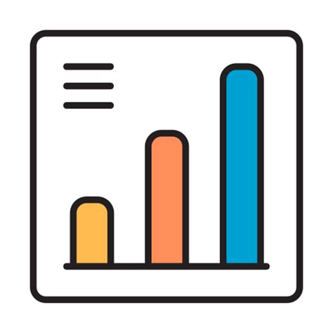Chart Data Statistics Report Business Finance Icons