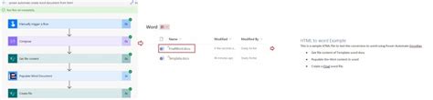 How To Create A Word Document From HTML Using Power Automate