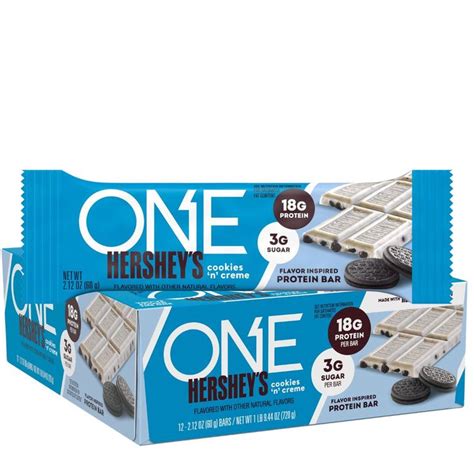 One Flavored Protein Bars Hersheys Cookies N Cream Flip App