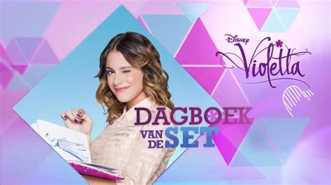 Violetta Dagboek Van De Set On Beat Youtube