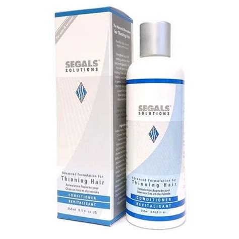 Natural Segals Advanced Thinning Conditioner Type Of Packaging