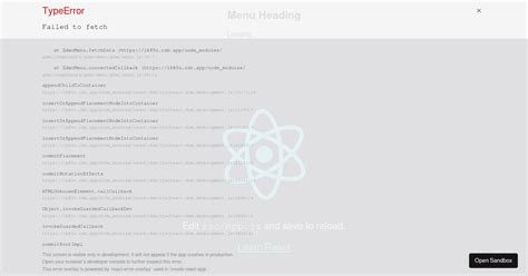 React Component Demo Codesandbox