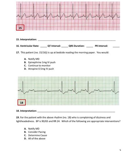 Solved 16 Ventricular Rate Qt Interval Qrs Duration Pr