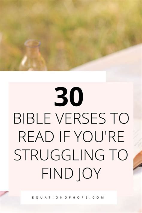 30 Encouraging Bible Verses About Joy Artofit