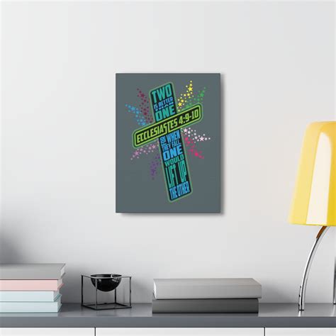 Trinx Two Is Better Than One Ecclesiastes 49 10 Wrapped Canvas