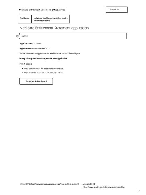 Medicare Entitlement Statement Pdf
