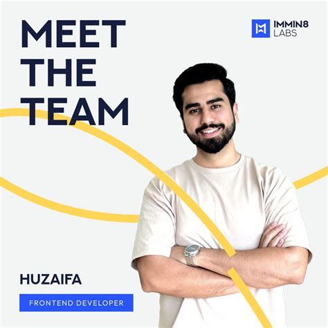 Immin8 Labs On Linkedin Meet Huzaifa He Spends Most Of The Day Coding