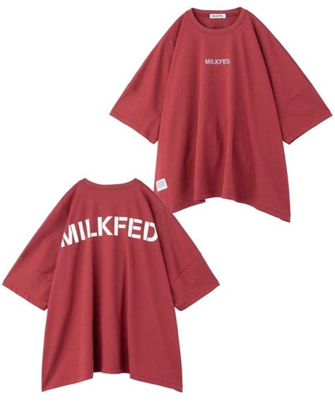 【セール】stencil Logo Wide Ss Tunic（tシャツカットソー）｜milkfed（ミルクフェド）のファッション通販