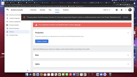 Action Release Undefined Parameter Error In Dialogflow Agent R