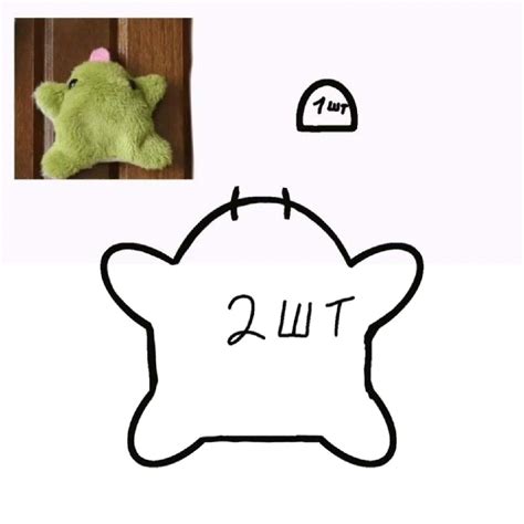 лягушка выкройка Модели чучел животных Выкройки Небольшие швейные