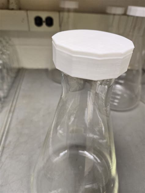 🥼 Erlenmeyer Flask Caps・ Stl File For 3d Printing・cults