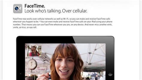 アップルの「facetime」、「ios 6」では携帯通信網でも利用可能に From Wirelesswire News Wired Jp