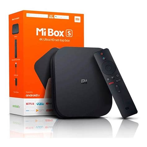 Mi Box S Ultra HD 4K Android 9 Xiaomi TV Box E Cast O Melhor