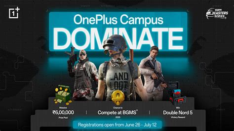 BGMI OnePlus Campus Dominate Road To BGMS Esports Tournament