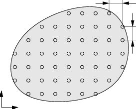 A Lattice Representation Of The Elastic Solid And B And The