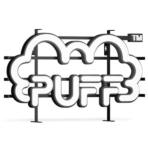 Puff Led Sign