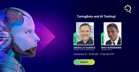 Join Qyrus Webinar On Turingbots And Ai Testing Qyrus Posted On The Topic Linkedin