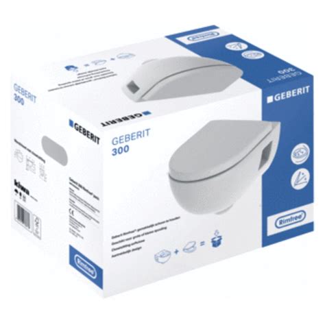 Geberit 300 Closet 300 BAS WCL 28 DP PACK Toiletten Zittingen
