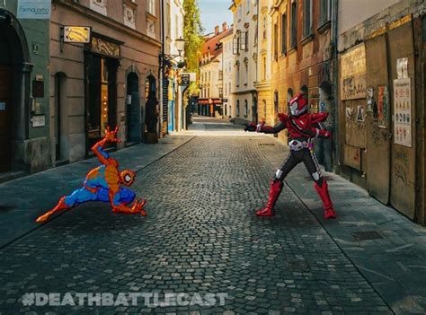 Katana Man Vs Venom Chainsaw Manspectacular Spider Man R