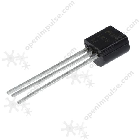 Lm35d Analog Temperature Sensor To 92 Open Impulseopen Impulse