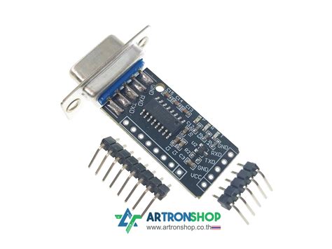 Max3232 Uart Ttl To Rs232 โมดูลแปลง Uart เป็น Rs232 Artronshop บอร์ด