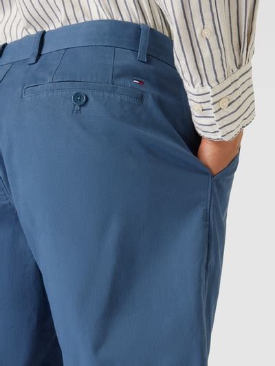Kup Online Tommy Hilfiger Szorty W Jednolitym Kolorze Oceaniczny