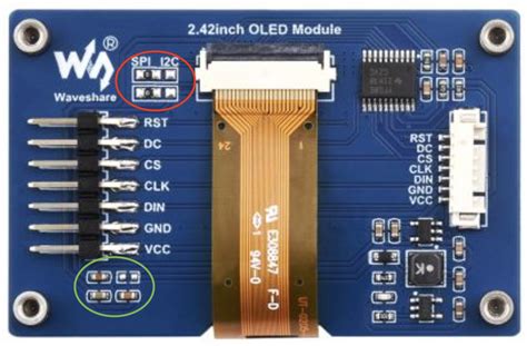 Waveshare Inch Oled Module Embedded Ssd Driver Displays Arduino Forum