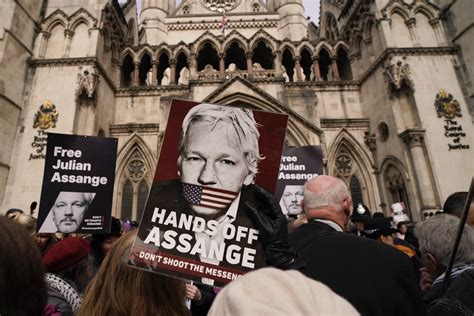 Uk Court Says Assange Cant Be Extradited On Espionage Charges Until