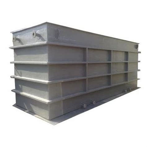 Grey Pp Rectangular Tank At ₹ 30000 Piece In Chennai Id 14127875033