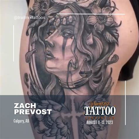 Zach Prevost Trailmixtattoos Winnipeg Tattoo Convention