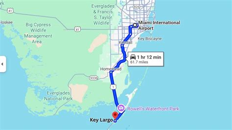 Miami Airport Shuttle To Key Largo - Ac