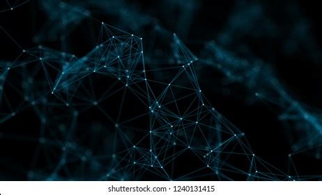 Data Technology Background Big Data Visualization Stock Illustration